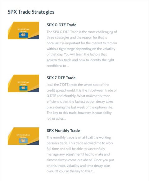 SOS Trade Alerts | Thank You Page | SPX Course 1 Time Offer Upsell ...