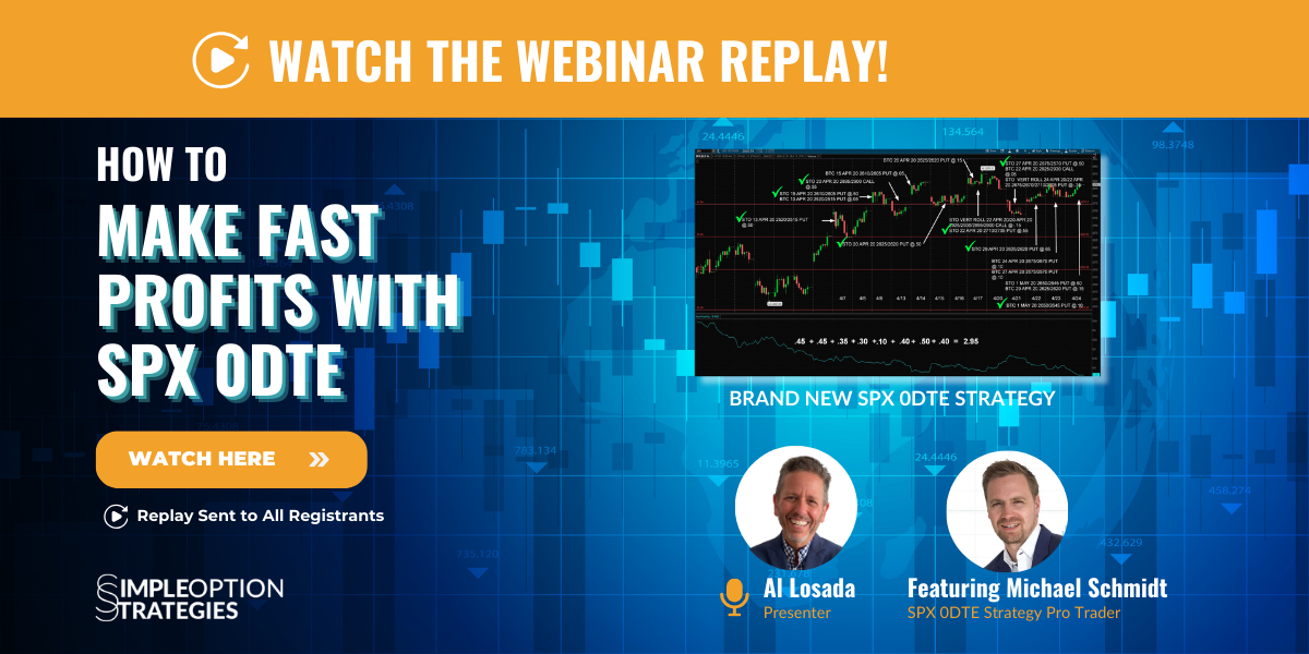 How to Make Fast Profits with SPX 0DTE | Webinar Replay