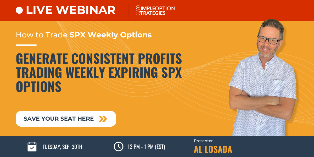 SPX Weekly | Registration Page | LW | Demio | Sep 2025 - Simple Option Strategies